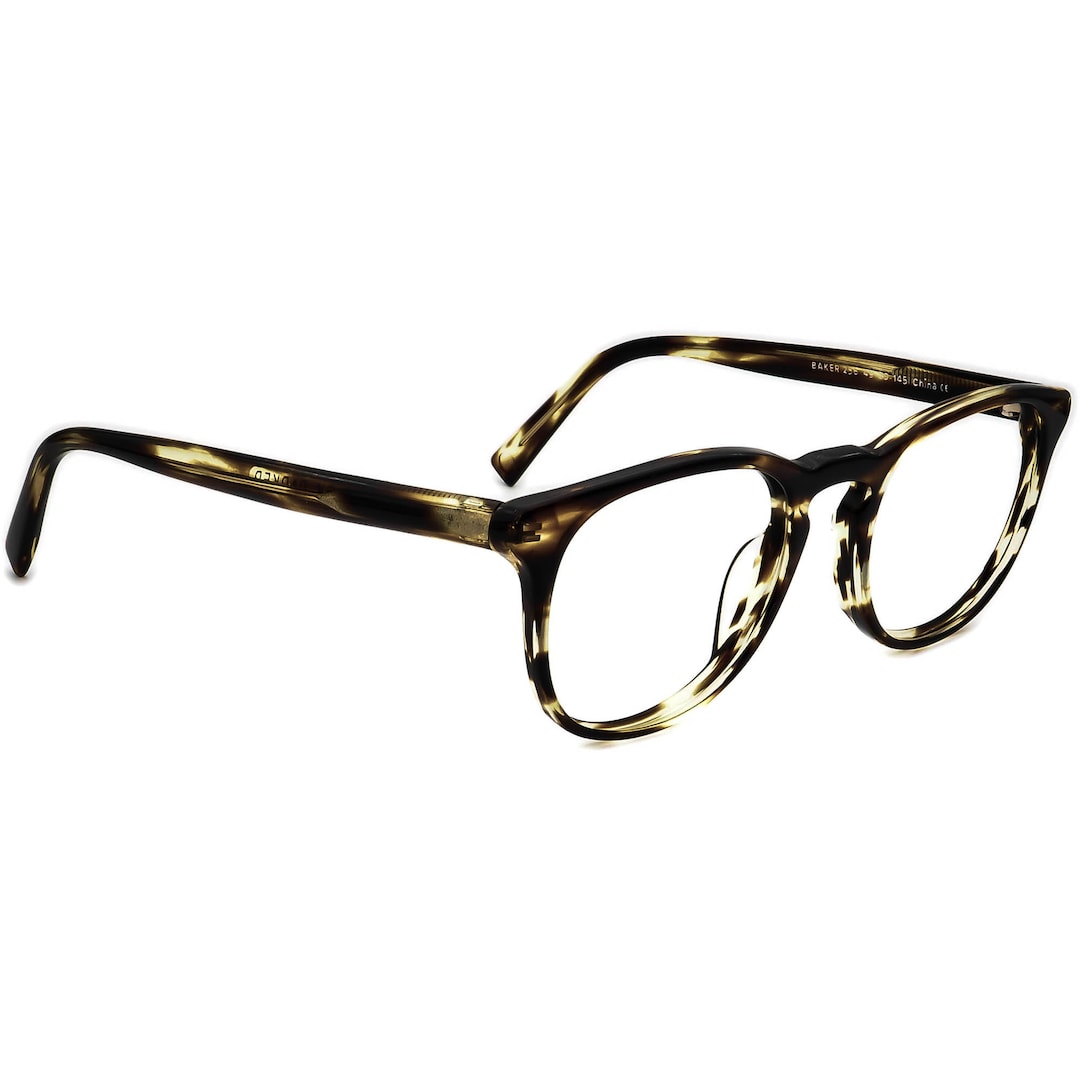 Warby Parker Eyeglasses Baker 256 Tortoise Keyhole Frame 49[]20 145 - Etsy