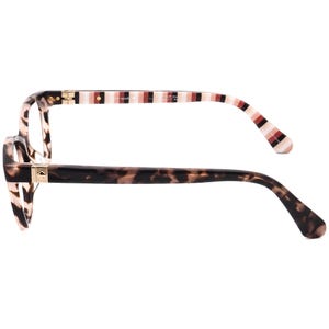 Kate Spade Women's Eyeglasses Emilyn HT8 Rose Havana Semi Cat Eye Frame ...