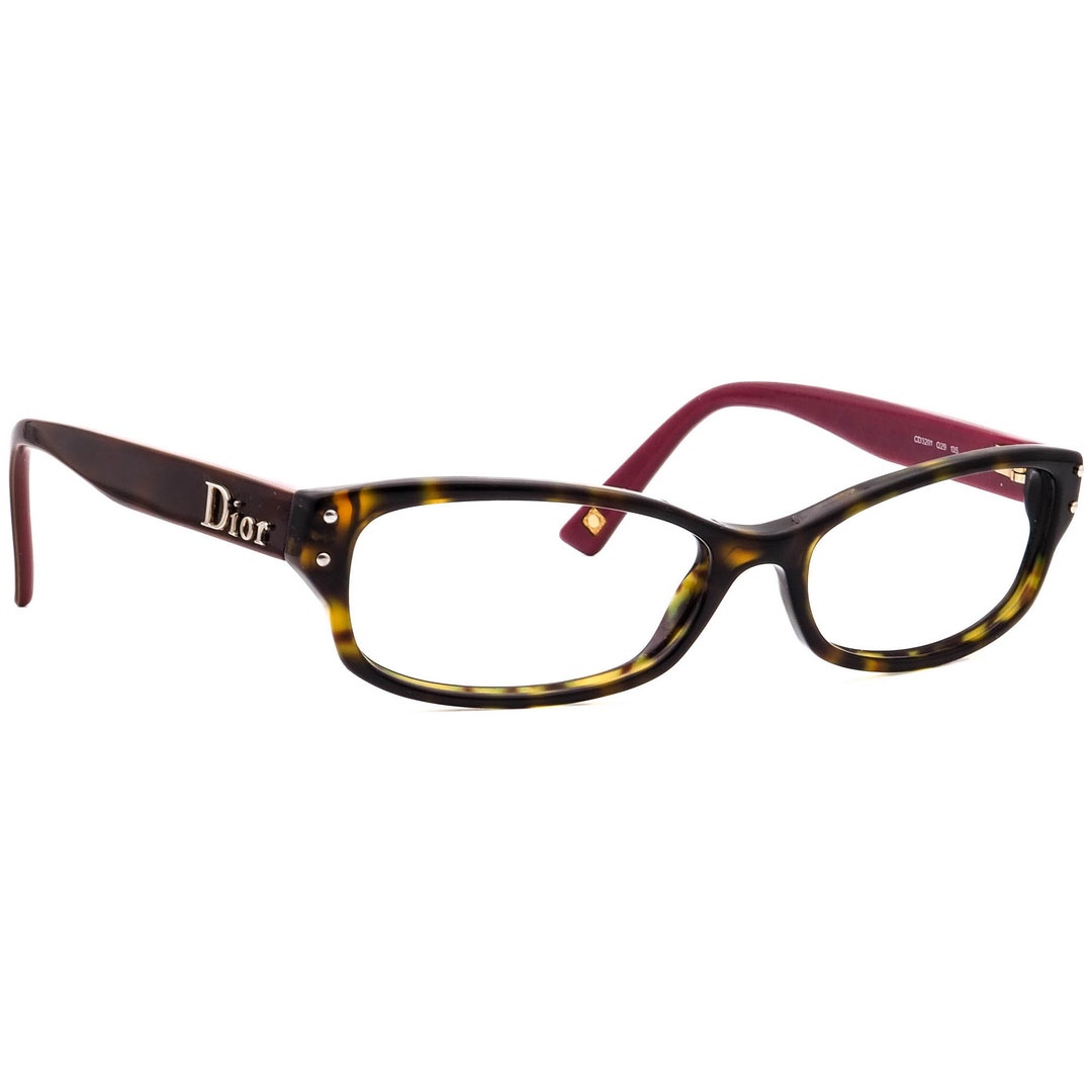 Christian Dior Women's Eyeglasses CD3201 Q29 Dark Tortoise on Plum Semi ...