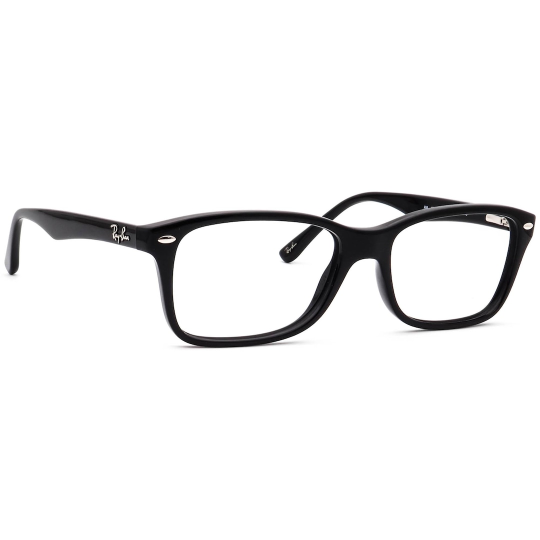 Ray-ban Eyeglasses RB 5228 2000 Polished Black Square Frame 55[]17 140 ...