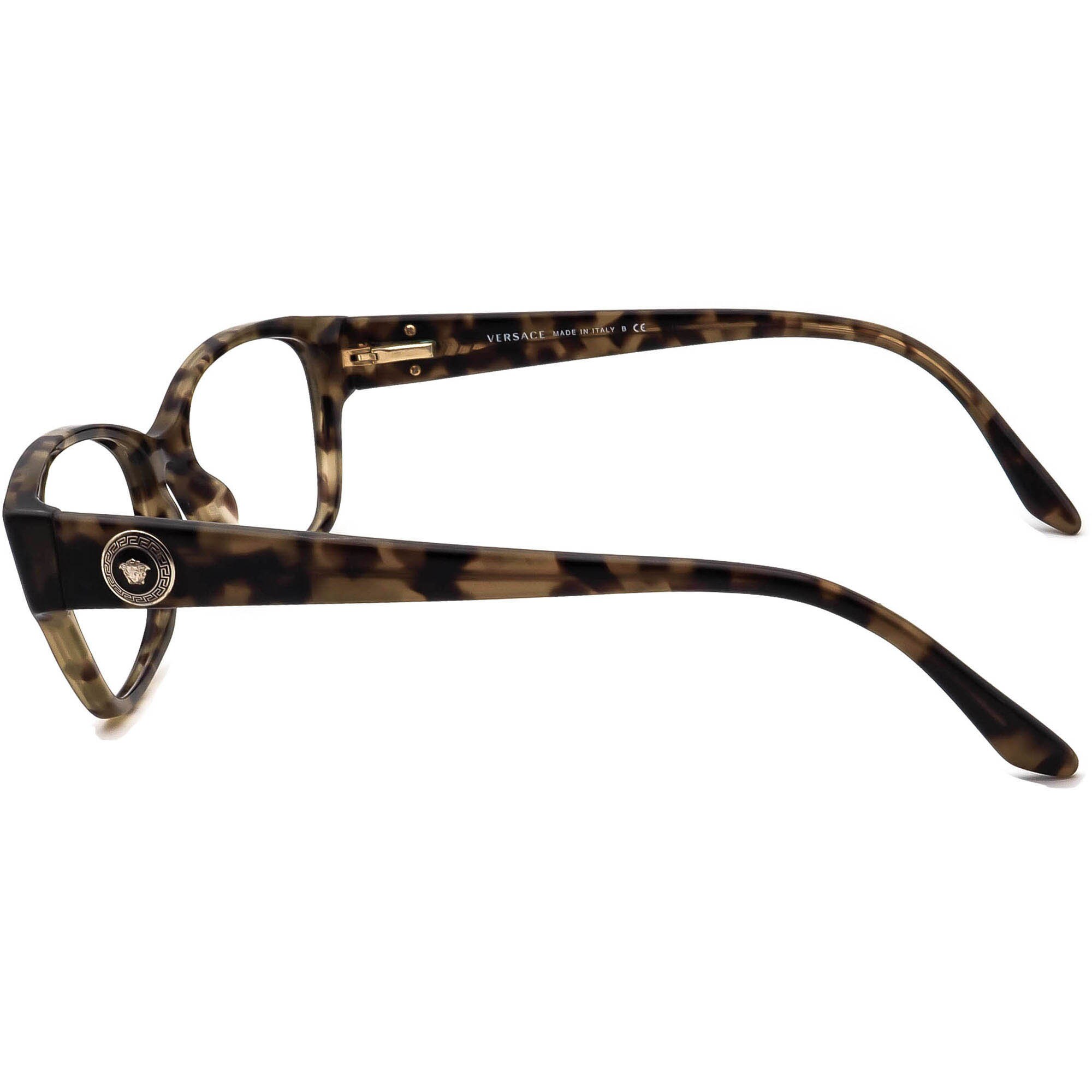 Versace Eyeglasses MOD. 3172 5078 Tortoise Rectangular Frame | Etsy