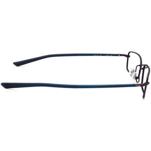 Nike Men's Eyeglasses 4152 425 With Flexon Matte Dark Blue Rectangular ...