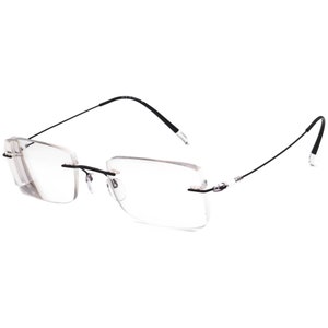 Silhouette Eyeglasses 5500 BH 9140 Dynamics Colorwave Black/clear ...