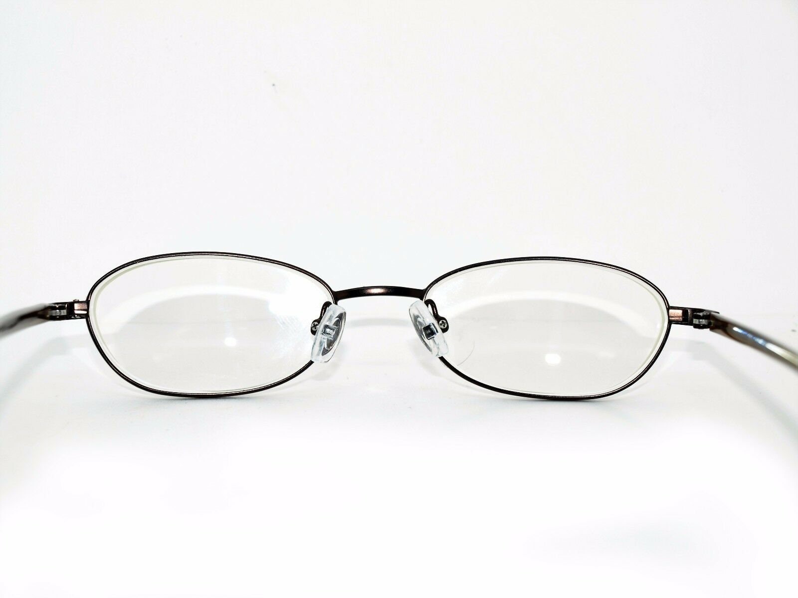 M+ Eyeglasses Mod1082 Coppery Brown Oval Metal Frame 49[]17 135 - Etsy