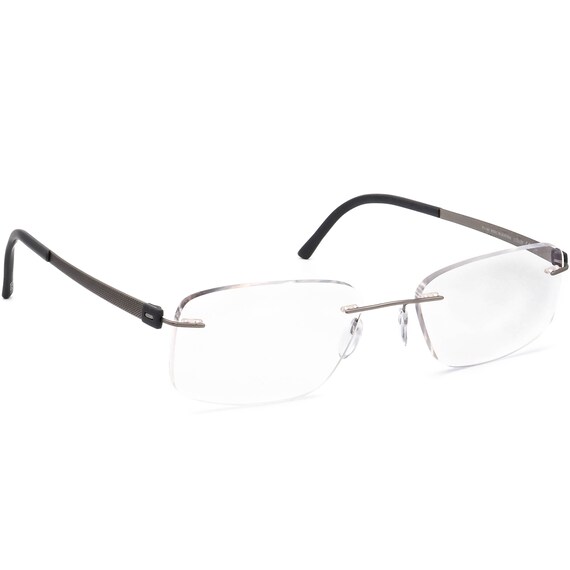 Silhouette Men's Eyeglasses 5448 10 6050 5452 Titan M… - Gem
