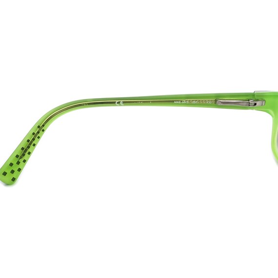 Nike Men's Eyeglasses 5513 001 Black/Green Full Rim F… - Gem