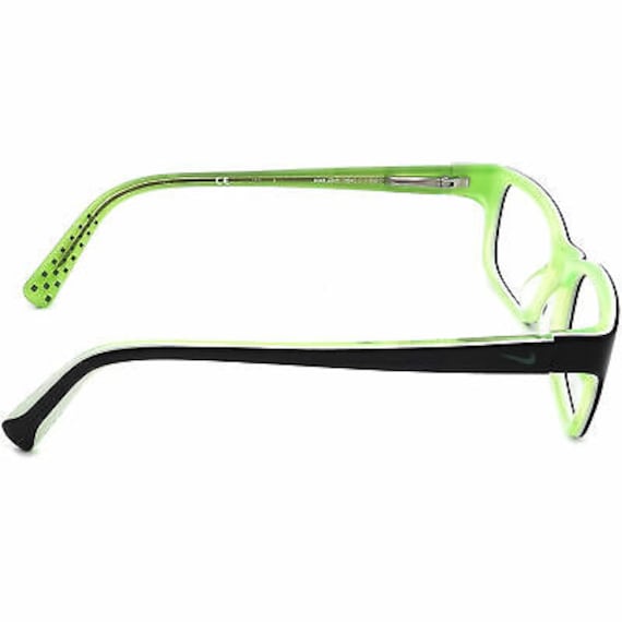 Nike Men's Eyeglasses 5513 001 Black/Green Full Rim F… - Gem