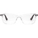 Ray-ban Eyeglasses RB 7047 5768 Transparent Crystal/gray Square Frame ...