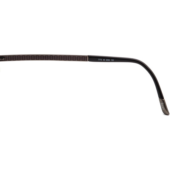 Silhouette Eyeglasses 7779 6056 Titan Brown Rimless F… - Gem