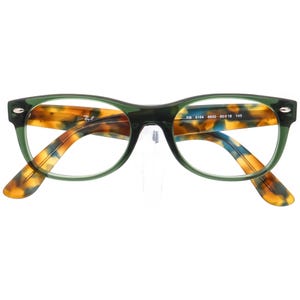 Ray-ban Eyeglasses RB 5184 5630 Transparent Green Square Frame 5018 145 ...