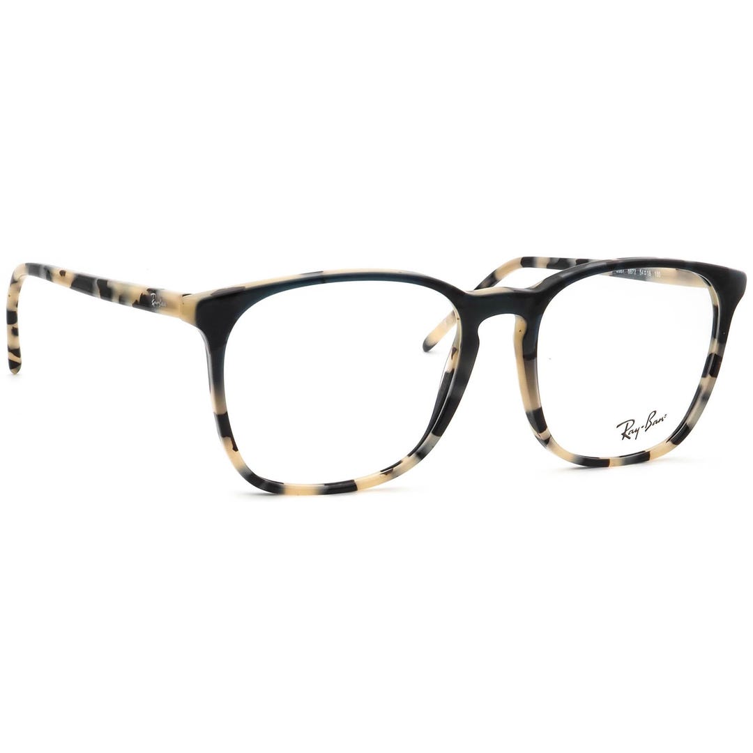 Ray-ban Eyeglasses RB 5387 5872 Polished Havana Beige Square Frame 54 ...
