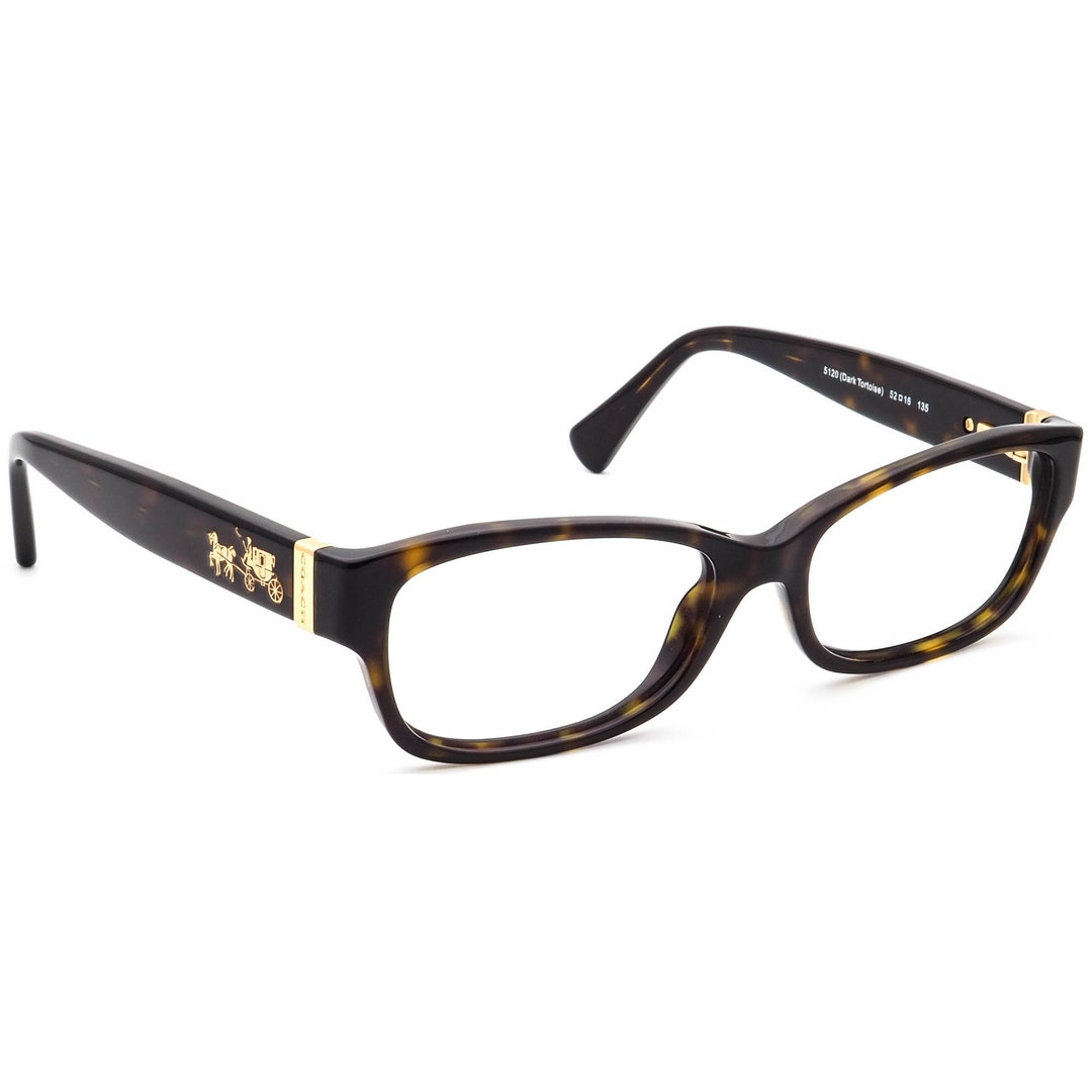 Coach Women's Eyeglasses HC 6078 5120 Dark Tortoise - Etsy