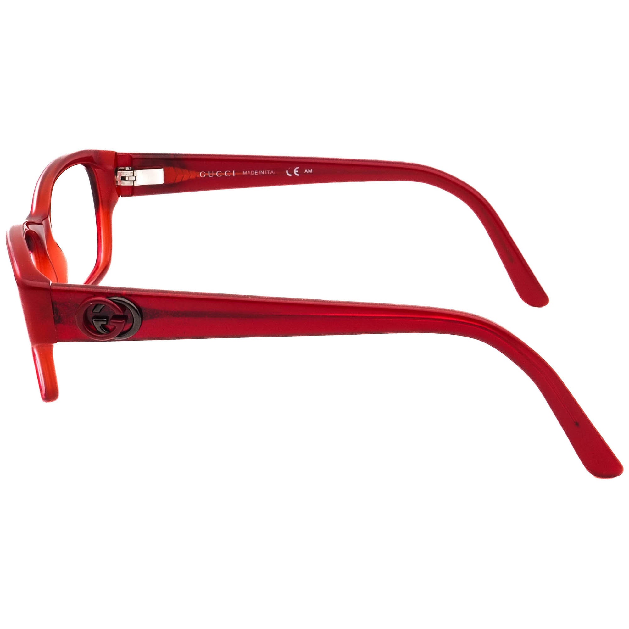 Gucci Women's Eyeglasses GG 3203 O6A Glitter Red Square Gucci Women's Eyeglasses GG 3203 O6A Glitter Red Square