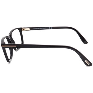 Tom Ford Eyeglasses TF 5295 002 Half Matte/shiny Black Square Frame ...