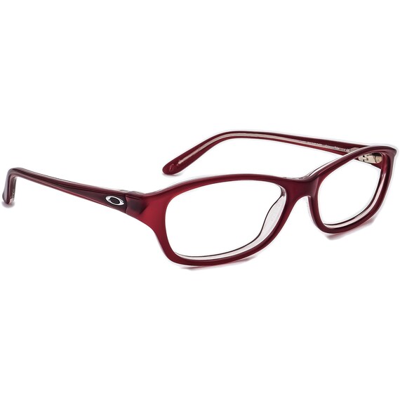 Oakley Eyeglasses OX1063-0452 Enhanced Burgundy on Clear Frame - Etsy