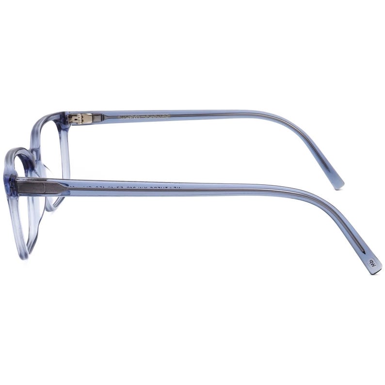 Warby Parker Eyeglasses Weathers XW 318 Extra Wide Periwinkle Crystal ...