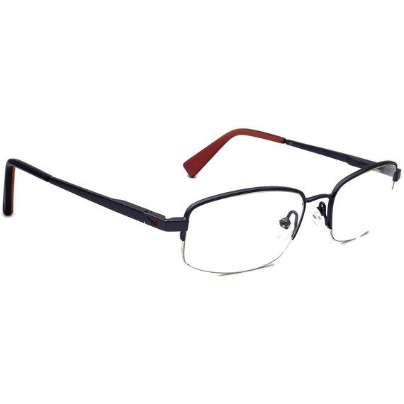 Nike Eyeglasses 8026/424 Blue Half Rim Metal Frame 53… - Gem