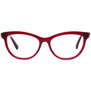 Coach Women's Eyeglasses HC 6087 5393 Burgundy Cat Eye Frame 53[]16 135 ...