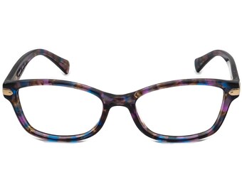 Coach Women's Eyeglasses HC 6065 5288 Confetti Purple - Etsy