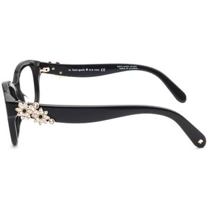 Kate Spade Women's Eyeglasses Amelina 0807 Black Cat Eye Frame 5117 135 ...