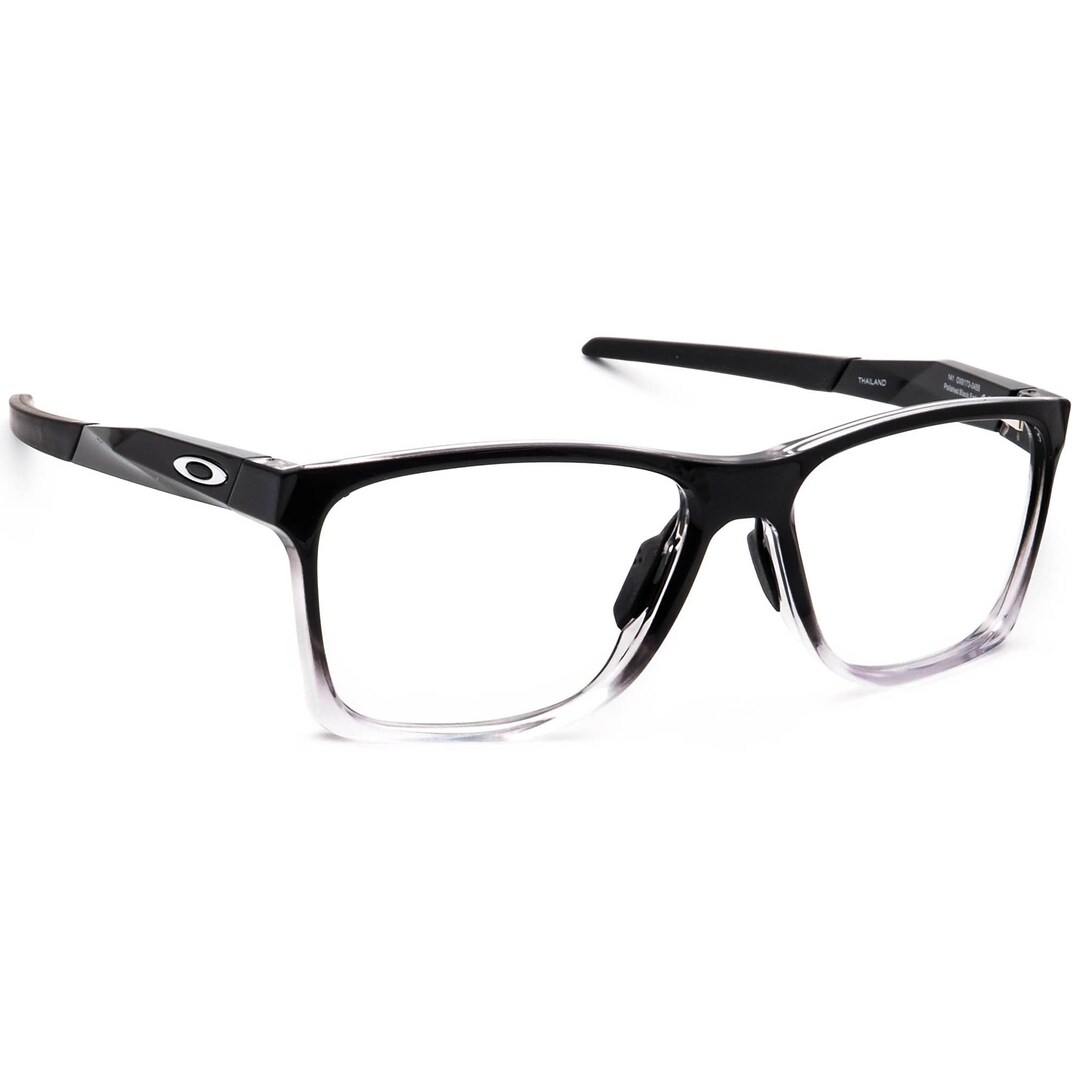 Oakley Eyeglasses OX8173-0455 Activate Polished Black Fade Square 5516 ...