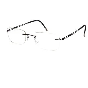 Silhouette Eyeglasses 5227 50 6060 Next Generation Black Rimless Frame ...