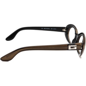 Gucci Sunglasses Frame Only GG 2413/N/S 4NR Brown on Black Oval Italy ...
