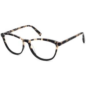 Warby Parker Eyeglasses Louise W 189 Birch Tortoise Cat Eye Frame 55 ...
