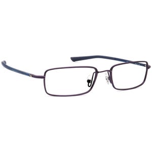 Nike Men's Eyeglasses 4152 425 With Flexon Matte Dark Blue Rectangular ...