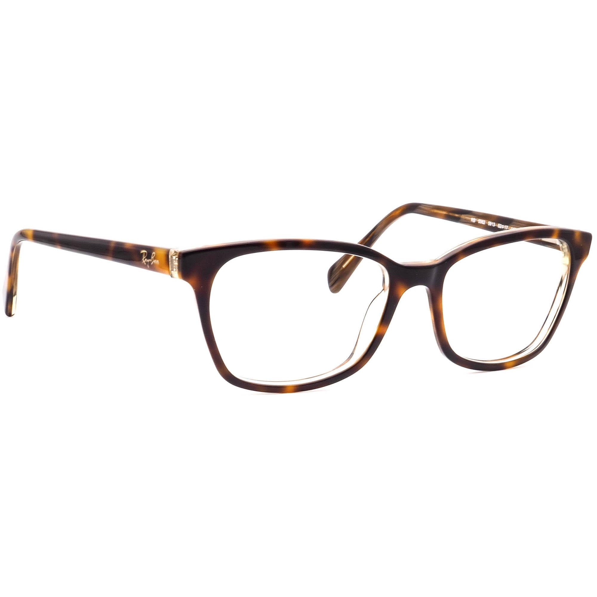 Ray-ban Women's Eyeglasses RB 5362 5913 Polished Dark Havana Semi ...