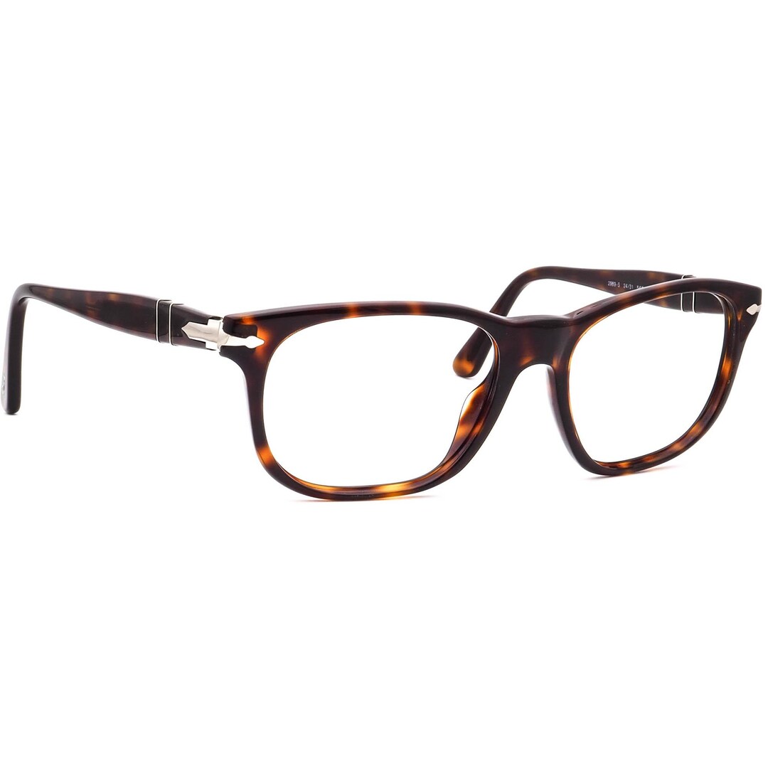 Persol Sunglasses Frame Only 2989-S 24/31 Dark Havana Square Italy 54 ...