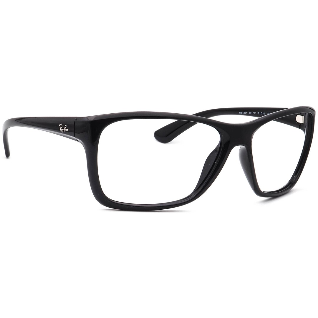 Ray-ban Sunglasses Frame Only RB 4331 601/71 Polished Black Square ...