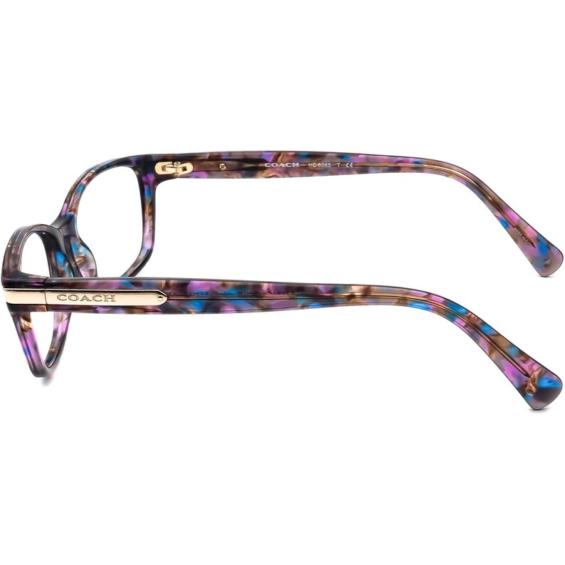 Coach Women's Eyeglasses HC 6065 5288 Confetti Purple - Etsy