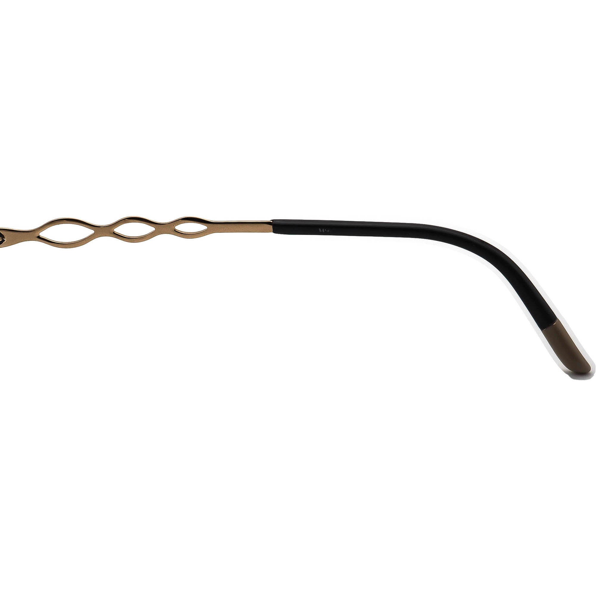Silhouette Eyeglasses Charming Diva 4456 6053 23KT GP Gold Rimless 51 ...
