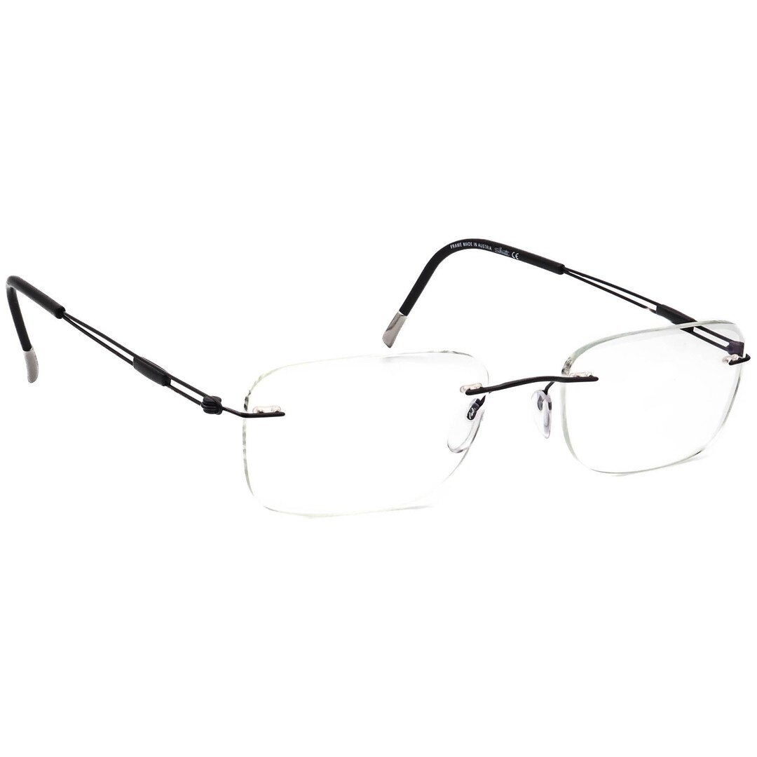 Silhouette Eyeglasses 5227 50 6060 Next Generation Black Rimless Frame ...