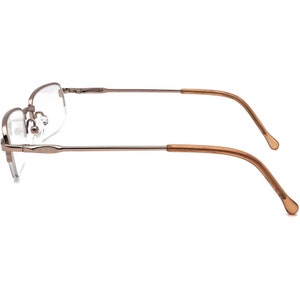 Ray-ban Eyeglasses RB 1002T Titanium 3012 Light Brown Half Rim Frame 45 ...