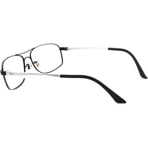 Ray-ban Men's Sunglasses Frame Only RB 3484 002 Black/silver Pilot ...