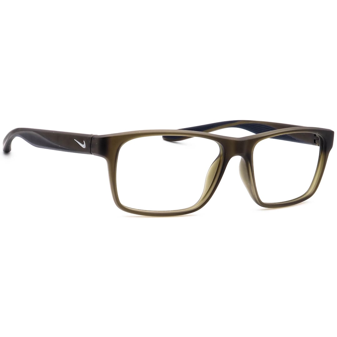 Nike Eyeglasses 7101 300 Matte Cargo Khaki Square Frame 5315 140 - Etsy