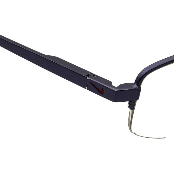Nike Eyeglasses 8026/424 Blue Half Rim Metal Frame 53… - Gem