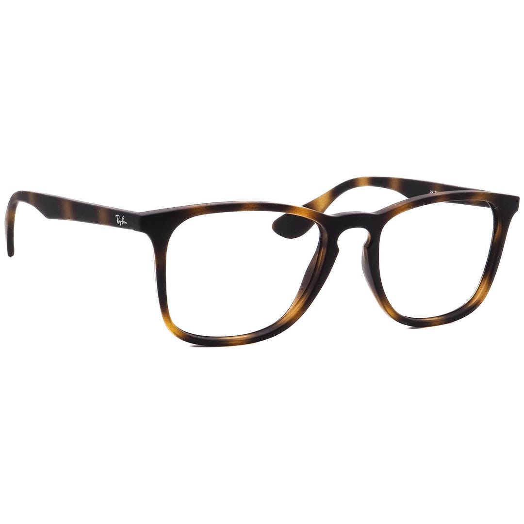 Ray-ban Eyeglasses RB 7074 5365 Matte Havana Square Frame 52[]18 145 - Etsy
