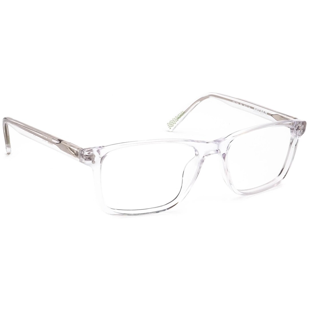 Nike Men's Eyeglasses 7246 900 Transparent Clear Square Frame 5417 140 ...