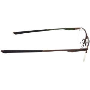 Oakley Men's Eyeglasses OX3218-0254 Socket 5.5 Satin Pewter Half Rim ...