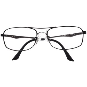 Ray-ban Men's Sunglasses Frame Only RB 3484 002 Black/silver Pilot ...