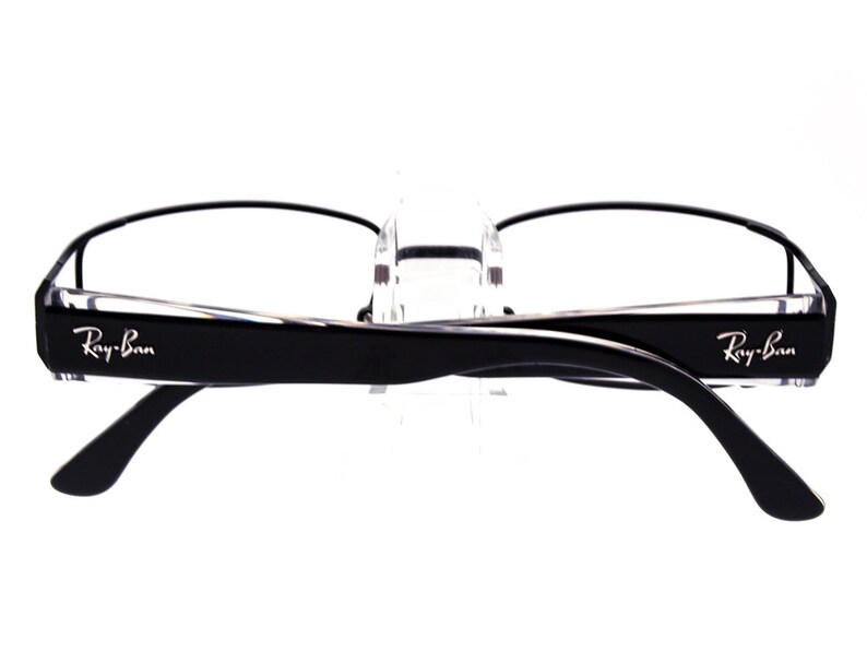 Ray Ban Kid's Eyeglasses RB 1029 4005 Black Rectangular - Etsy
