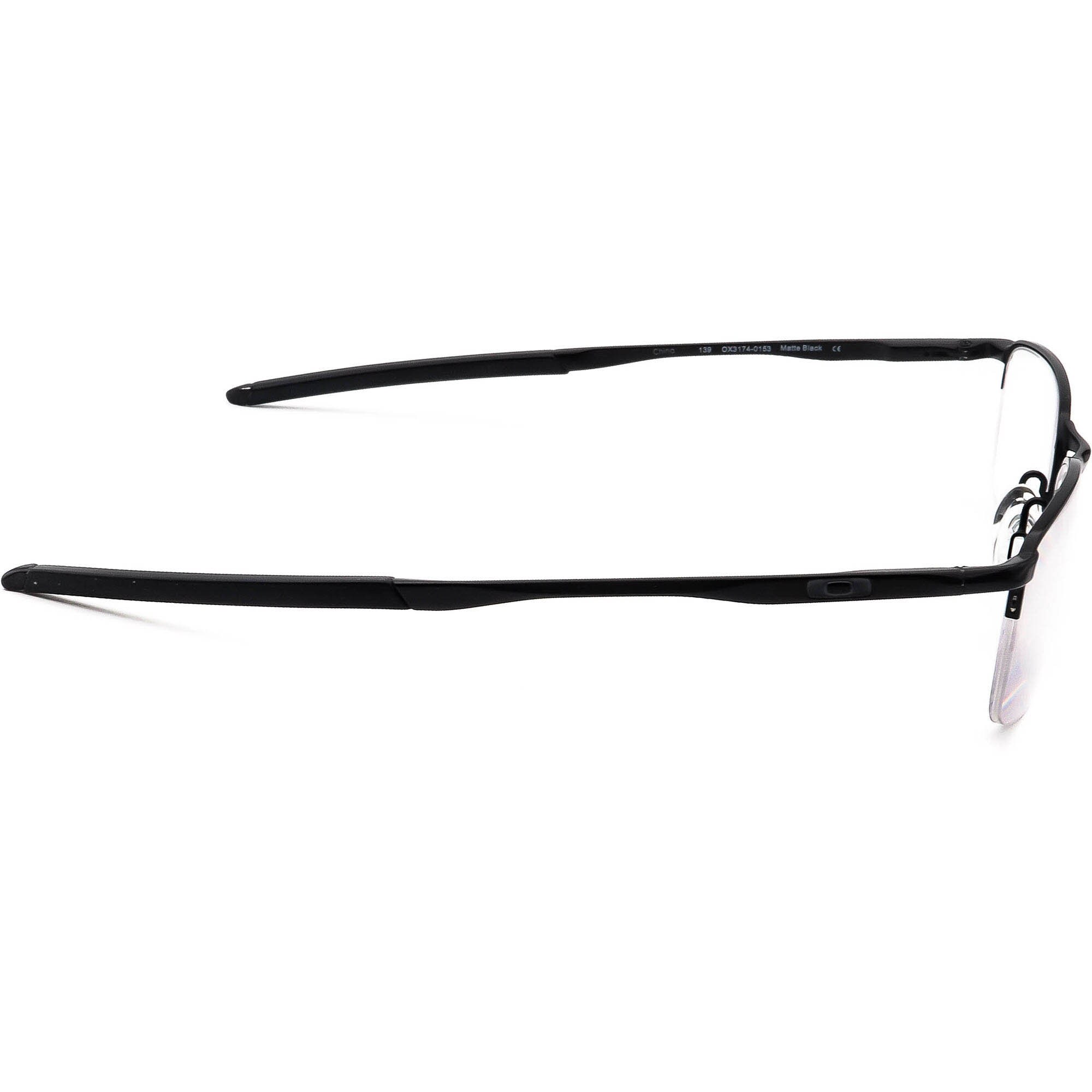 Oakley Eyeglasses OX3174-0153 Barrelhouse 0.5 Matte Black Half - Etsy