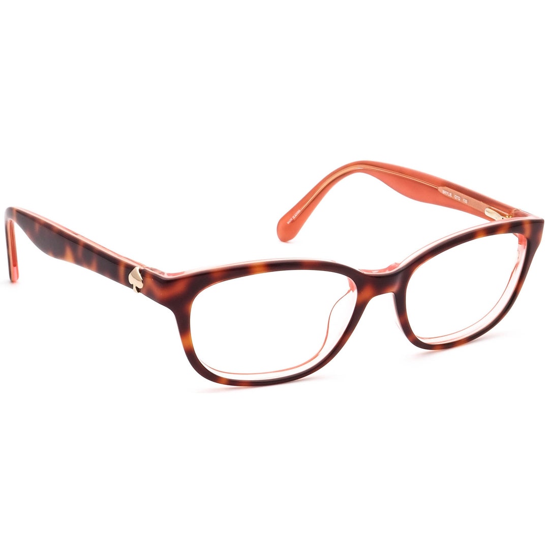 Kate Spade Women's Eyeglasses Brylie QTQ Havana Pink B-shape Frame 52 ...