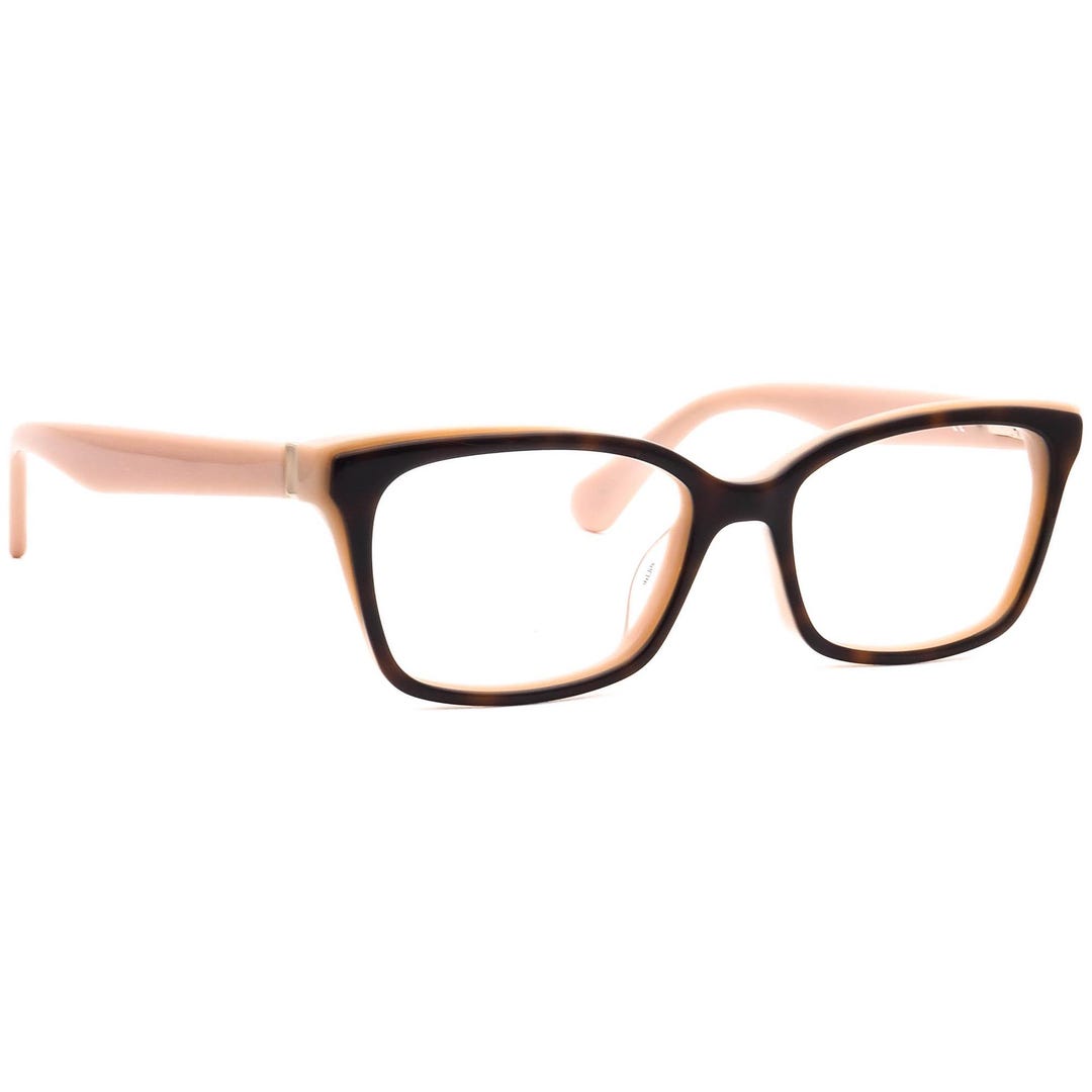 Kate Spade Women's Eyeglasses Jeri OO4 Dark Havana/pink Butterfly Frame ...
