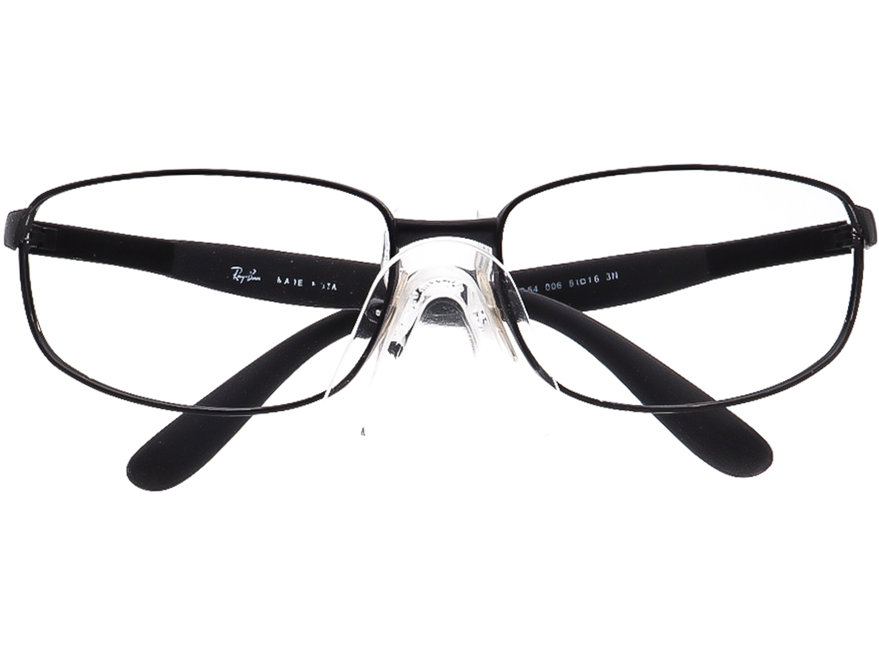 Ray-Ban Sunglasses Frame Only RB 3254 006 Black Wrap Italy 61 | Etsy