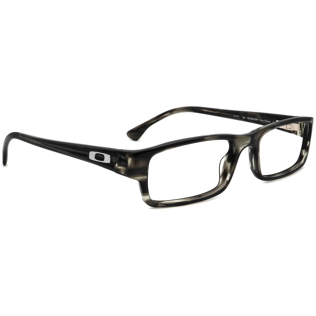 Oakley Eyeglasses OX1066-0253 Servo Grey Tortoise Rectangular - Etsy