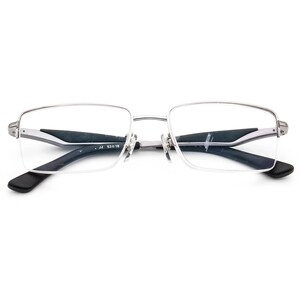 Ray-ban Eyeglasses RB 6285 2502 Silver Half Rim Frame 53[]18 140 - Etsy